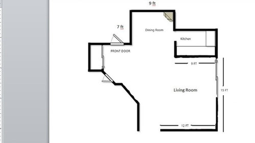 Furniture Style and Placement in Condo