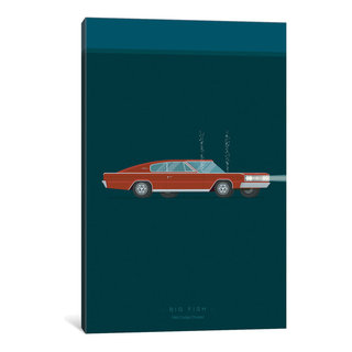 "Big Fish" by Fred Birchal, Canvas Print, 26x18x1.5" - Contemporary ...