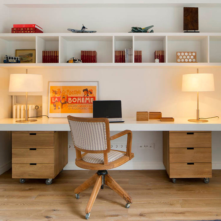 75 Mid-Century Modern Study Room Ideas You'll Love - October, 2025 | Houzz
