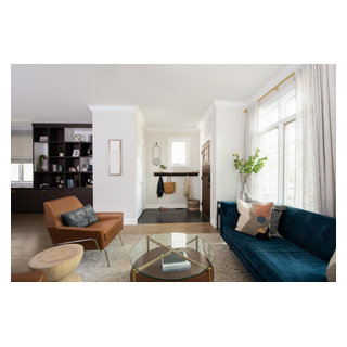 Logan Square: Dickens - Contemporary - Living Room - Chicago - by ...