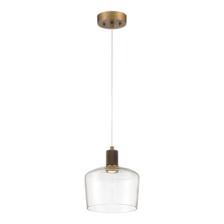 ACCESS LIGHTING 63141LEDD-ABB/CLR Chardonnay LED Pendant Antique ...