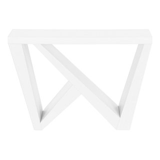 Monarch Specialties 48"L, White Hall Console Accent Table ...