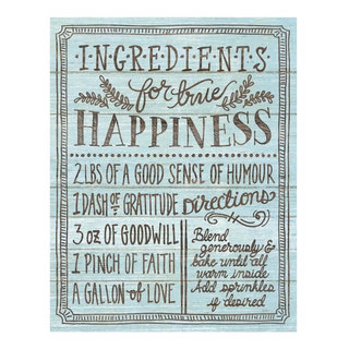 "Ingredients for Life II Blue" Digital Paper Print by Mary Urban, 18 ...