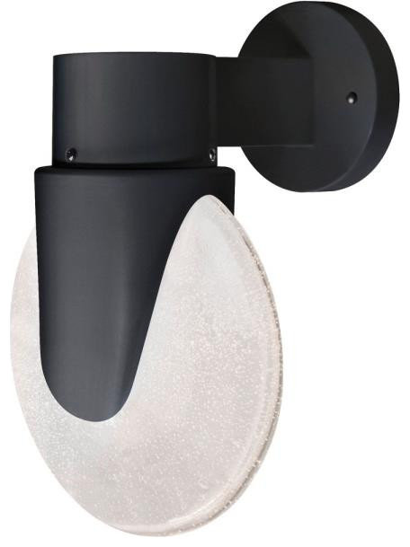 Besa Lighting PRADABK-WALL-LED-BK Prada - 1 Light Outdoor Wall Mount ...