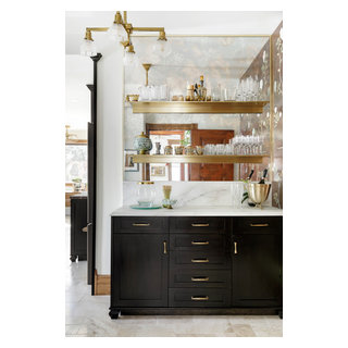 Modern Victorian - Victorian - Home Bar - Minneapolis - by Zimmer ...
