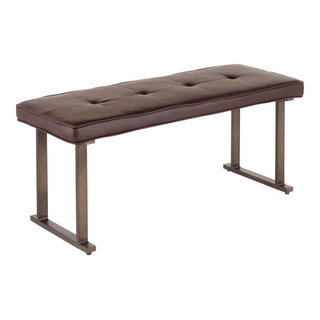 LumiSource Roman Bench - Transitional - Upholstered Benches - by ...
