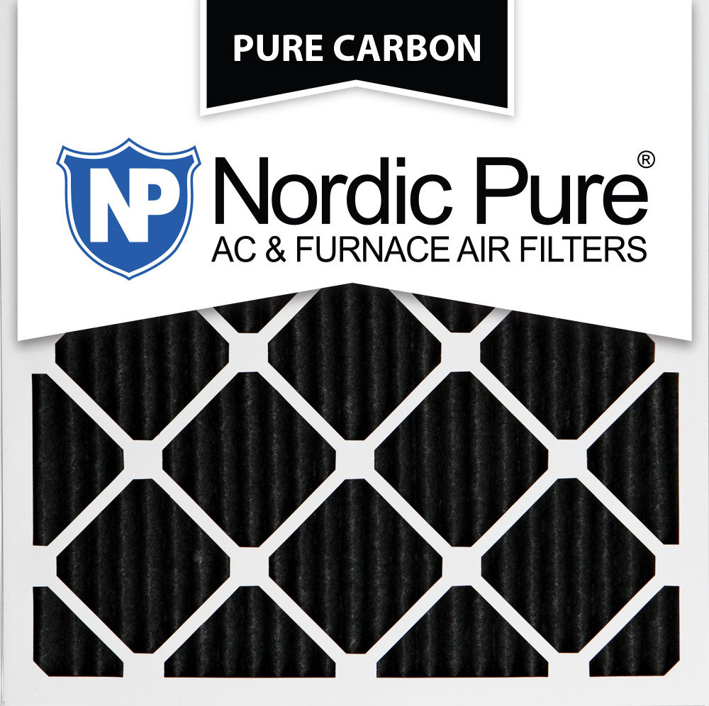Pure Carbon Pleated Air Filters, 12"x12", Set of 12 - Contemporary ...