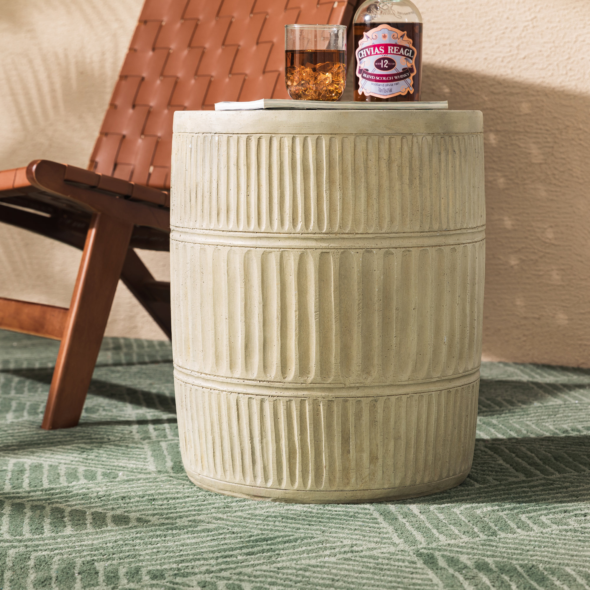 18.5'' Multi-Functional Mgo Garden Stool - Contemporary - Accent And ...