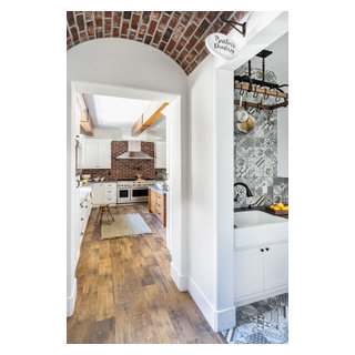 Italian Farmhouse In Northern California - Country - Kitchen ...