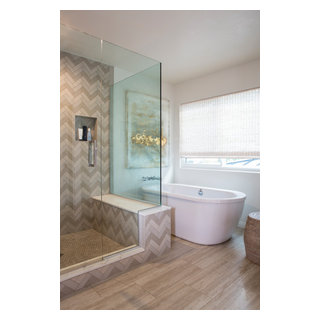 Manhattan Beach Tree Section - Transitional - Bathroom - Los Angeles ...