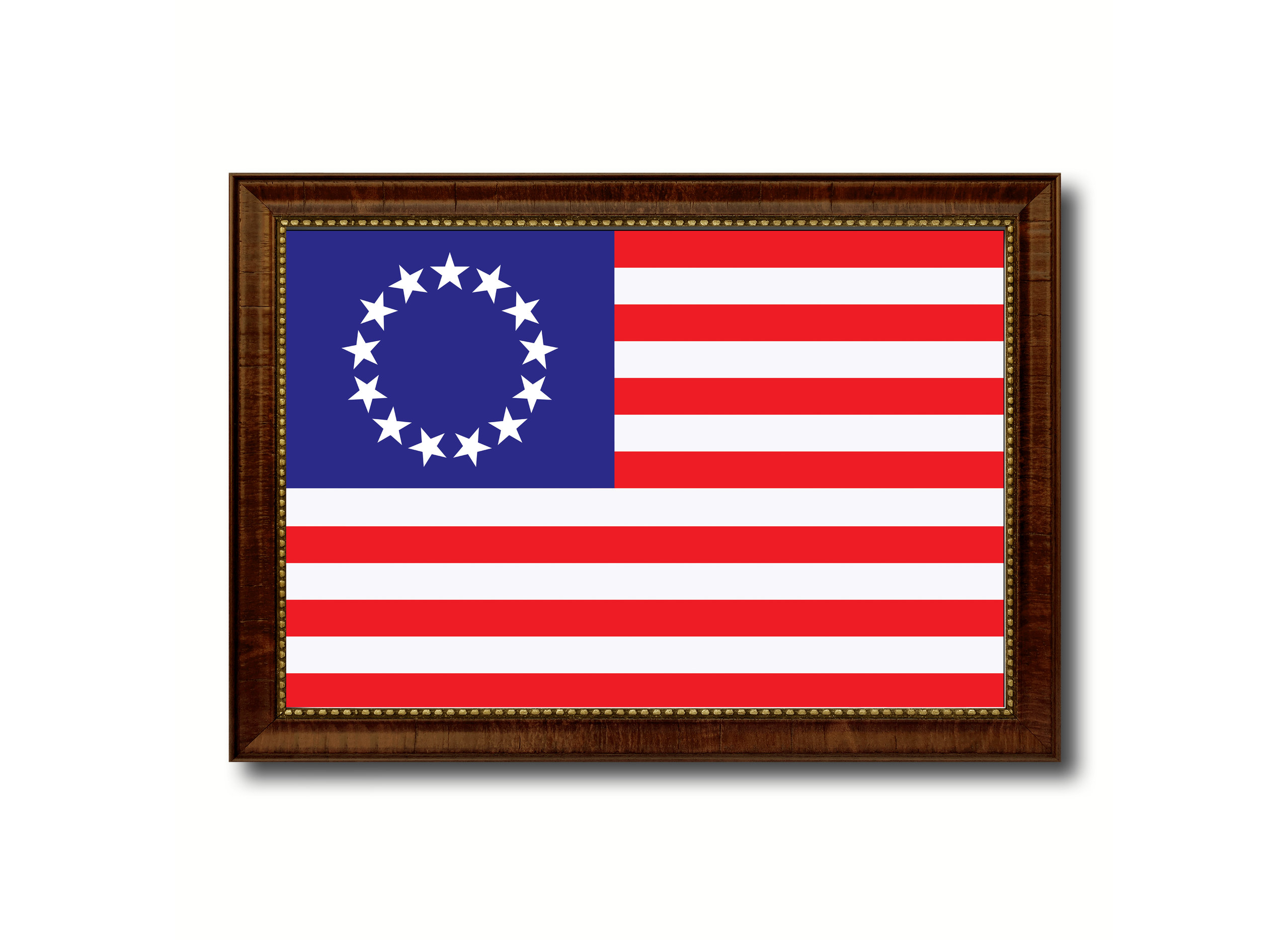 Revolutionary War 13 Colonies Military Flag Canvas Print, 15" x 21", 15 ...