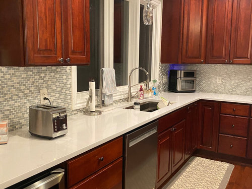 Kitchen layout/ fridge placement