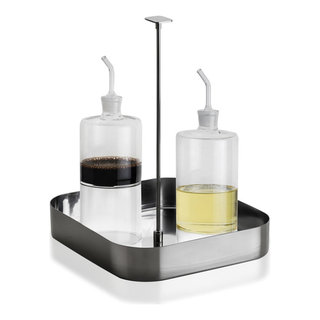 Stile By Pininarina Condiment Set 2-Piece Set Mirror - Contemporary ...