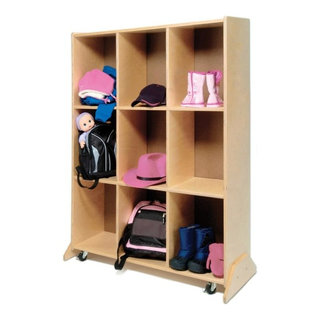 Nine Cubby Storage And Teaching Center - Transitional - Toy Organizers ...