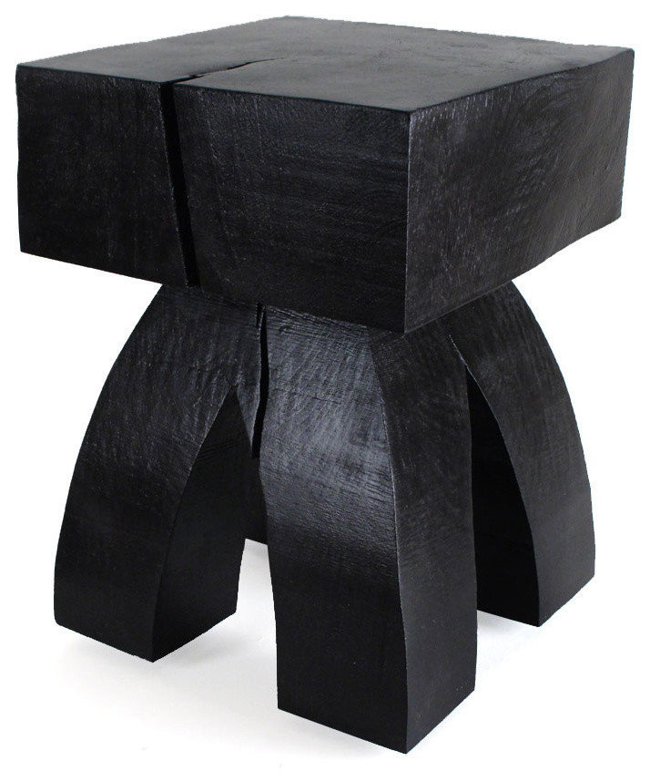 Gonzales Stool Table - Rustic - Side Tables And End Tables - by Pfeifer ...