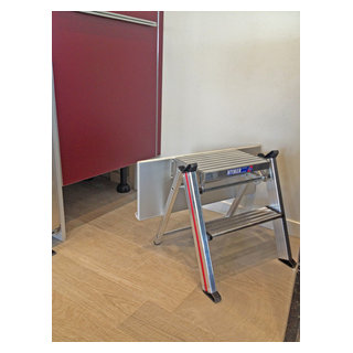 Toe kick step ladder - Contemporary - Hawaii - by User | Houzz