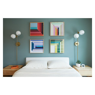 Bright Guest Room - Modern - Bedroom - Portland - by Sharon Hocking ...