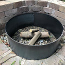 Solid Fire Ring 30, 30" - Industrial - Fire Pits - by P&D Metal Works ...