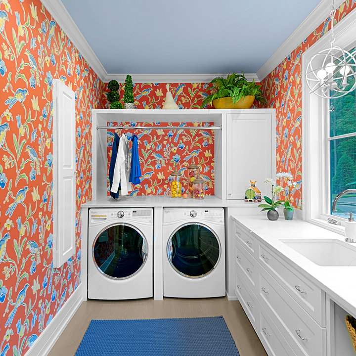 75 Beautiful L-shaped Laundry Room Ideas & Designs - April 2024 | Houzz AU