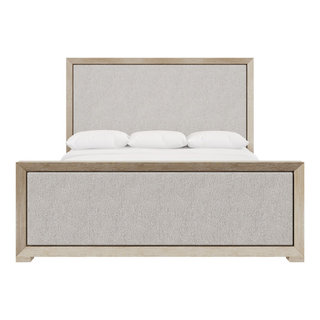 Bernhardt Prado Wooden Panel Bed, King - Farmhouse - Platform Beds - by ...