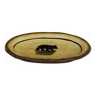 Hi End Accent Bear Soap Dish, 4"X6" - Rustic - Soap Dishes & Holders ...