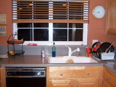 Need pictures and advice on sink not centered on window, please ...