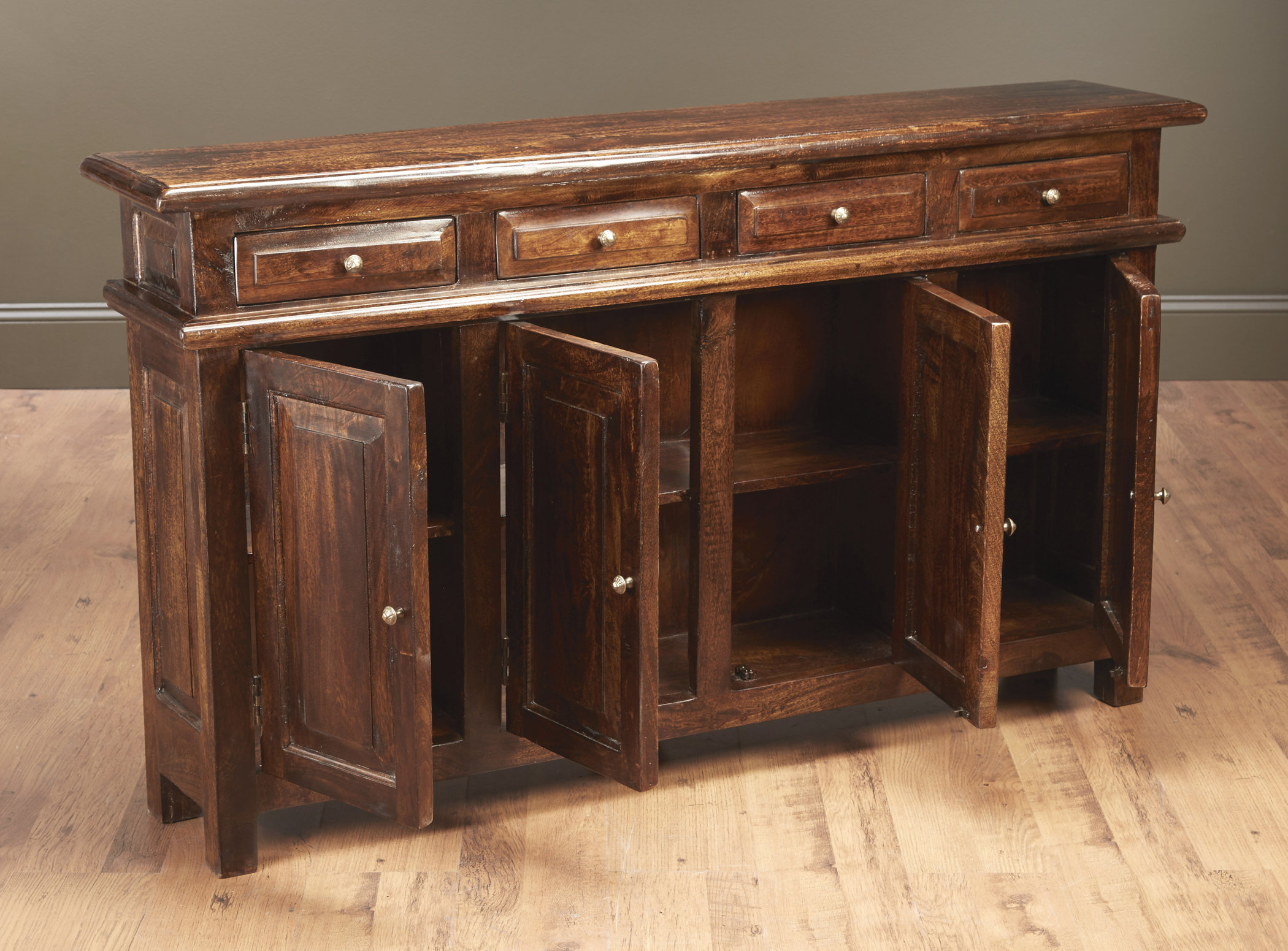 4 Drawer 4 Door Buffet - Traditional - Buffets And Sideboards - by ...