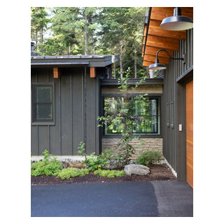 TUMBLE CREEK custom home - Modern - Exterior - Seattle - by Design ...