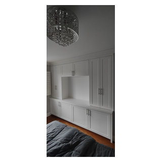 Built in Tv Unit - Modern - Bedroom - Toronto - by Cottonwood Trims | Houzz
