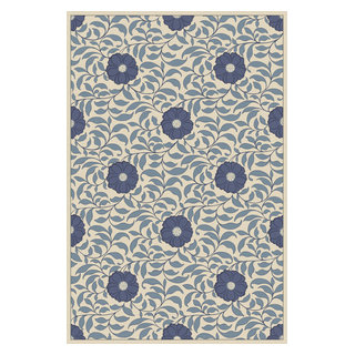 Joli Sol Marianne Vinyl Mat, 48x72 Rectangle - Contemporary - Area Rugs ...