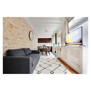 Paris - Rénovation contemporaine d'un immeuble historique ...