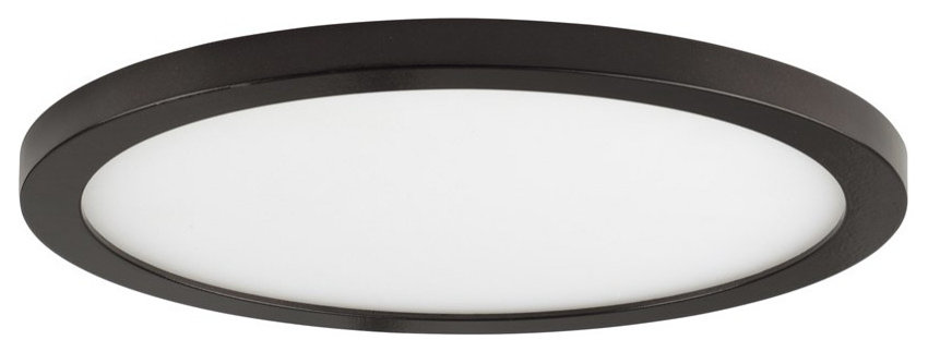 Maxim Wafer 9" Round LED Bulb Surface Mount 3000K 58714WTBZ, Bronze ...