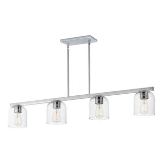 Maxim Lighting Scoop 4 Light 46" Linear Light, Polished Chrome ...