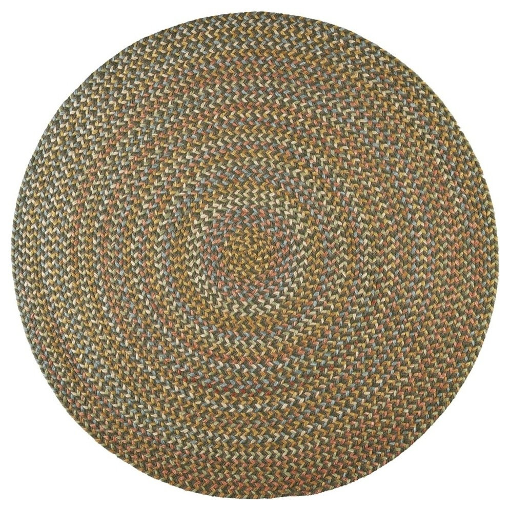 Rhody Rug Cypress Rug, Dark Taupe, 6' Round, 6' Round - Area Rugs - by ...