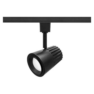 Black LED Track Head from the Summit Collection, 3.875 - Transitional ...