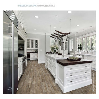 Wood-Look Porcelain Tiles - Rustic - Detroit - by World Class Tiles | Houzz