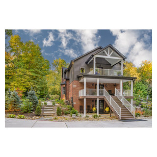 A-Frame, Doubled! - Rustic - Exterior - Indianapolis - by Adam Gibson ...