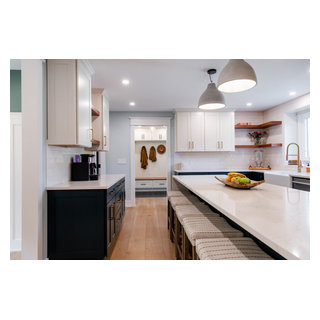 Amherst whole house reno (Kitchen) - Contemporary - Kitchen - New York ...