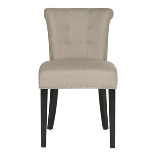 Sinclair 21''H Ring Chair (Set Of 2) - Silver Nail Heads, Mcr4705D-Set2 ...