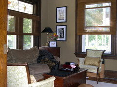 Chestnut woodwork - what color paint?