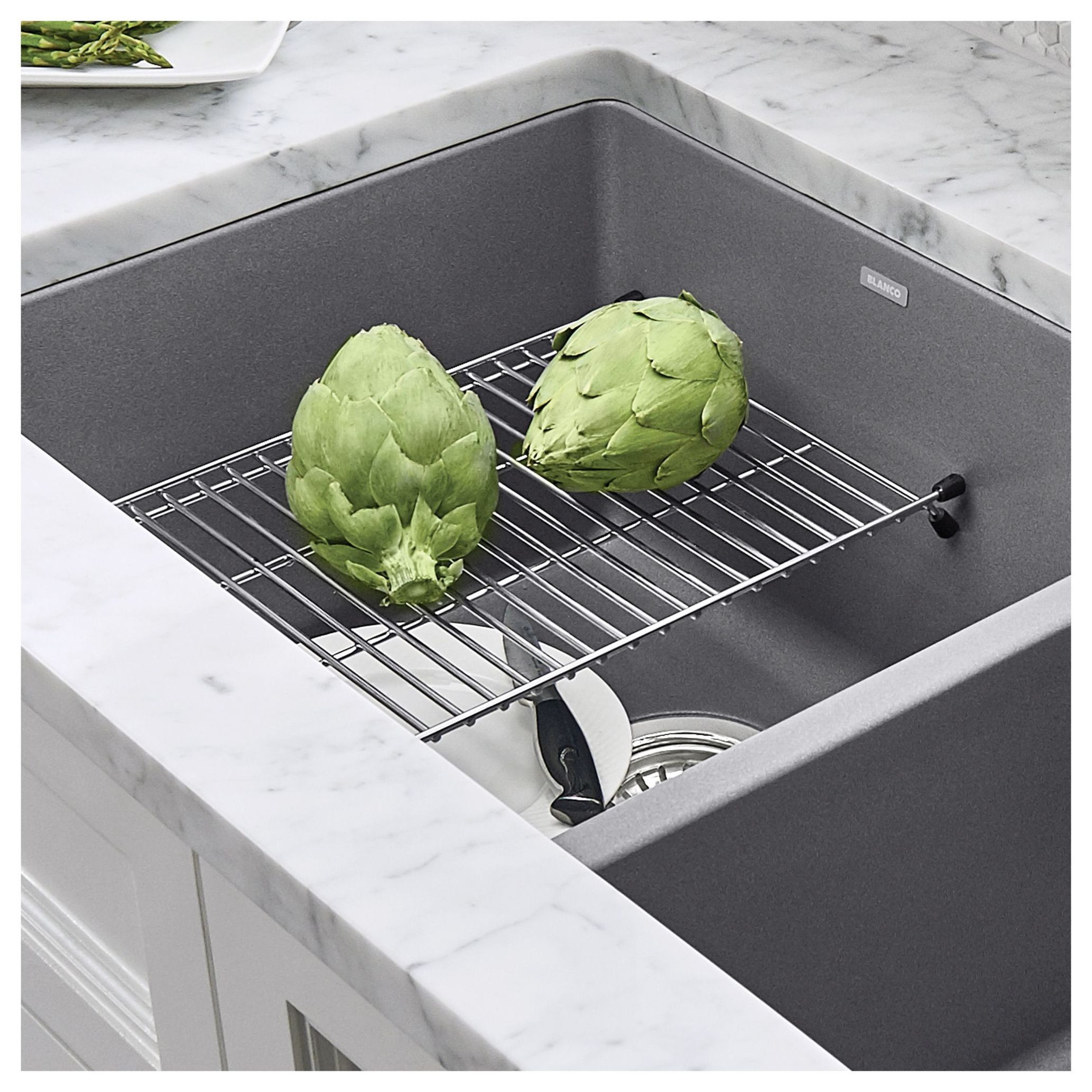 Blanco 233535 Stainless Steel Floating Sink Grid for Precis Super ...