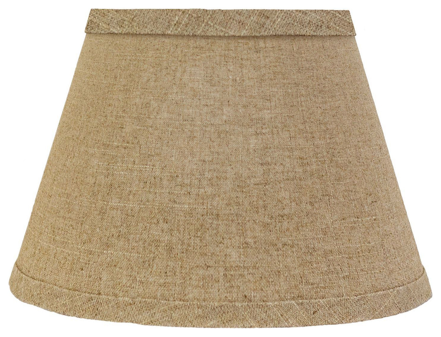 Dark Tan Linen Shade, 16" - Transitional - Lamp Shades - by West ...