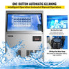 110V Ice Maker Machine Automatic Operation Ice Cube Maker, 88lbs/24h ...