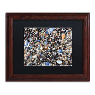 Nicole Dietz 'Snails And Such' Matted Framed Art, 14"x11" - Traditional ...