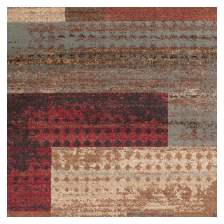 Riley Area Rug, 1'6"x1'6" Sample - Contemporary - Area Rugs - by Surya ...