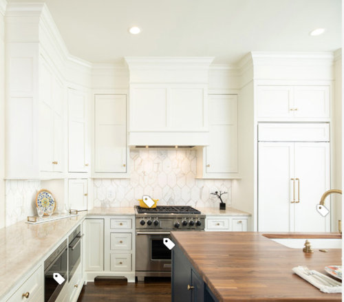 Kitchen layout with 10ft ceiling
