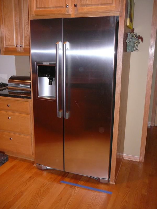 Should I get counter depth or regular size frig (pics)