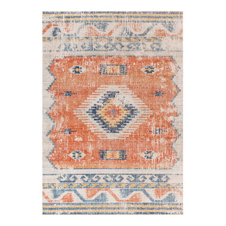 Huntington Beach HTB-2306 Indoor/Outdoor Area Rug, 5'3 x 7 ...