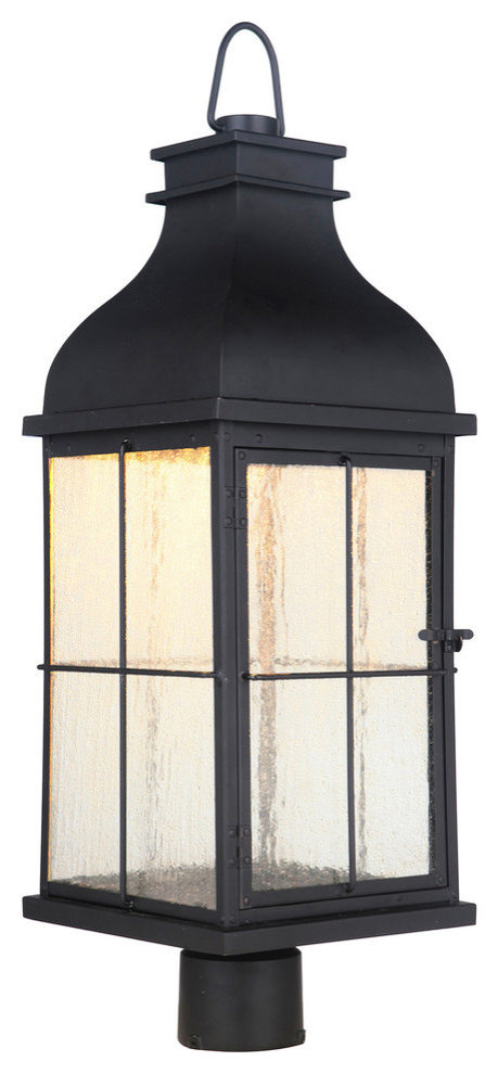Craftmade Vincent Large LED Post Mount, Midnight - Traditional - Post ...