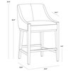 Aurora Stool, Polo Club Stone/Overcast Gray, Counter Height ...